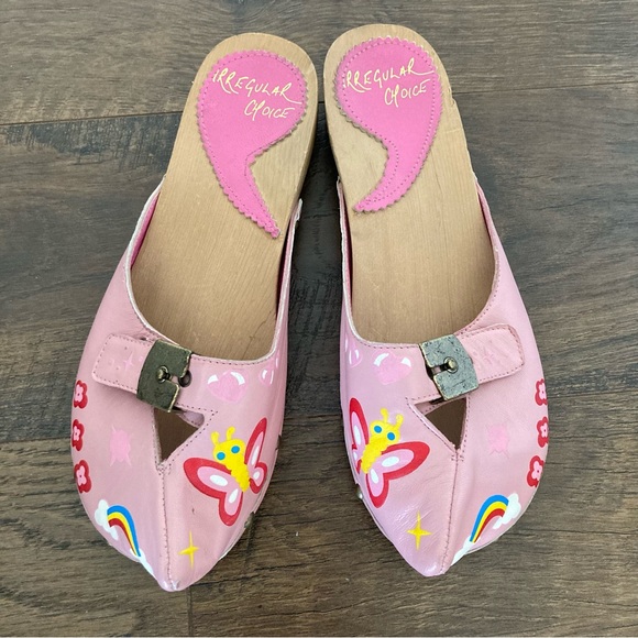 Irregular Choice | Shoes | Vintage 9s Y2k Irregular Choice Pink Rainbow ...
